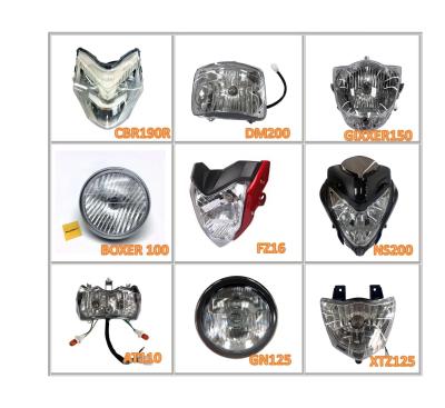 China Custom High Performance LED Auxiliary Headlights Motorcycle For Honda Yamaha for sale