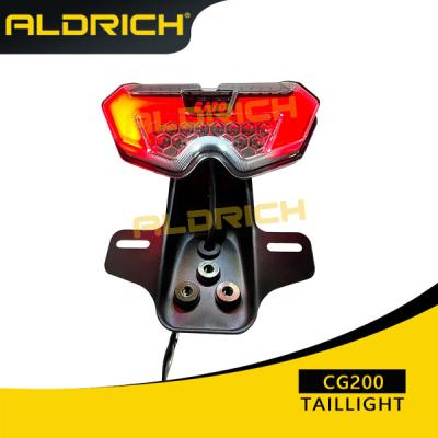 China 200cc Motorcycle Rear Light Kits Taillight Brake Light Parts For CG200 for sale