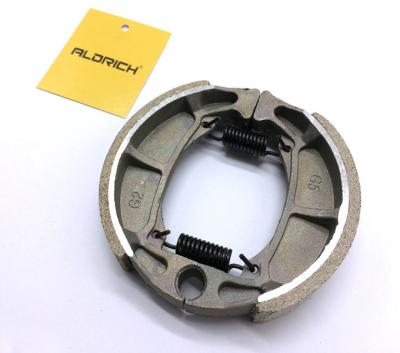 China AG50 Motorcycle Drum Brake Shoe Pad Replacement Friction Material for sale
