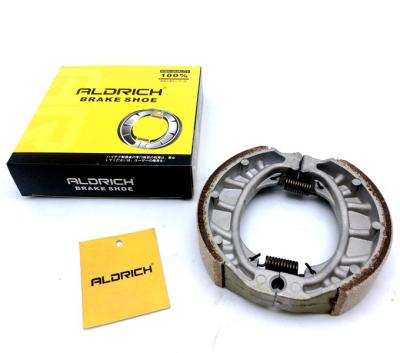China Aftermarket Rear Brakes Replacement Friction Tech Brake Shoe For CG125 for sale