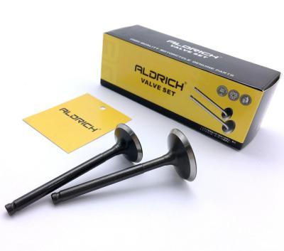 China GY6 Engine Valve Set High-Strength Alloy Steel Intake & Exhaust Valves Kit for Scooter for sale