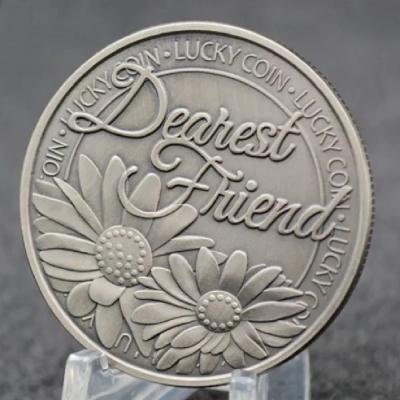 Cina L'oggetto d'antiquariato Logo Challenge Coins Double Sided su ordinazione in lega di zinco d'ottone del metallo Minted lo SGS in vendita