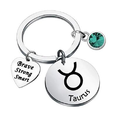 中国 記念品のやしはKeychain ISO9001を回す注文のロゴの金属Keychains Cilverを賭けた 販売のため