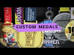 TUV Die Cast Metal Award Medals Mental Custom Gold Medals ODM