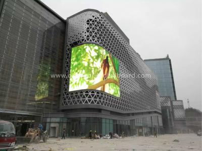 China High Refresh Rate IP65 10MM Led Screen For Outdoor Advertising With Wider Viewing Angle for sale