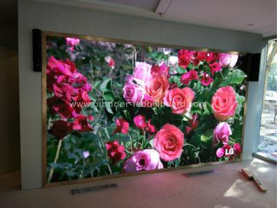China Tool Free Disassembly Indoor Led Video Walls 500nit Display 608mmx342mm for sale