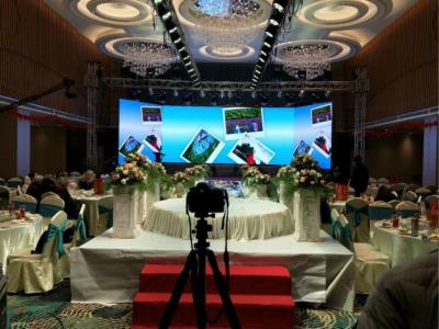China High Refresh Rate Enegy Saving P3.91 Indoor Led Video Wall Rental for Wedding for sale