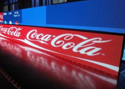 China Adjustable Supporting Leg Football Pitch Advertising Boards , LED Stadium Display for sale