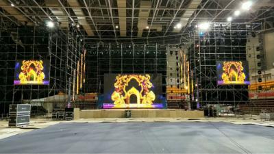 China Novastar Indoor Rental LED Advertising Board Video Wall With Nationstar SMD 2525 for sale