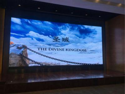China Hotel Lobbyindoor Full Color Led Display ,  Front Access Led Display SMD3528 1/16 Scan for sale