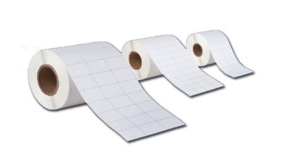 China Barcode Paper/ Label Paper for printers to print the date number with the thermal transfer ribbon for sale
