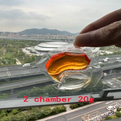 China Hot Selling 2 In 1 Washing Pods Long-Lasting Fresh Fragrance Laundry Pods Te koop