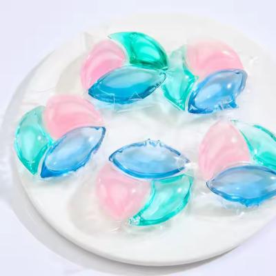 China 3 en 1 12g Freesia olores disolver la película de lavado de detergente cápsulas de lavandería en venta
