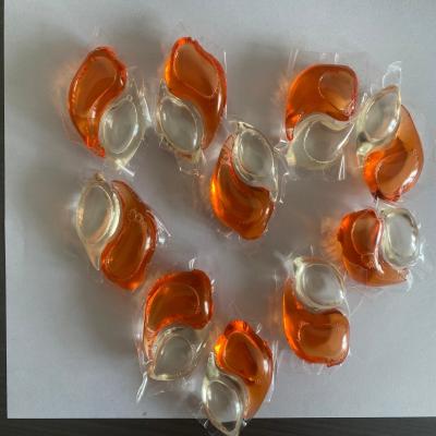 China Best Selling Oem Service 2 In 1  Cleaning Washing Laundry Detergent Capsules for sale