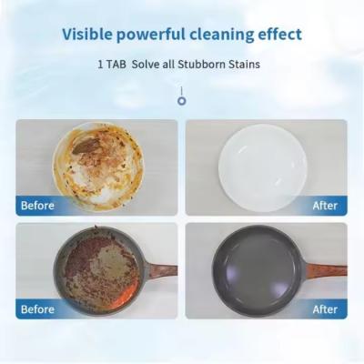 Cina Tablette per lavastoviglie per uso domestico ECO 30 Pcs Tablette per lavastoviglie in vendita