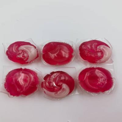 China 4-1 Dubbellagige wasmiddel wascapsules 15g Wasmiddelen voor de familie Waskapsules Te koop