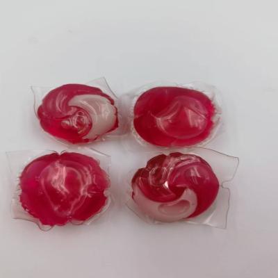 China 4-1 Dubbellagige wasmiddel wascapsules 15g Wasmiddelen voor de familie Waskapsules Te koop