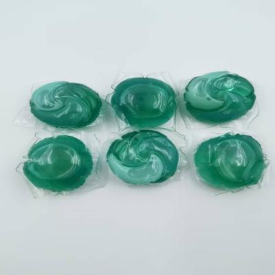 Cina 15g 4-1 Doppio strato Prodotti per la casa Capsule di detersivo per il bucato in vendita