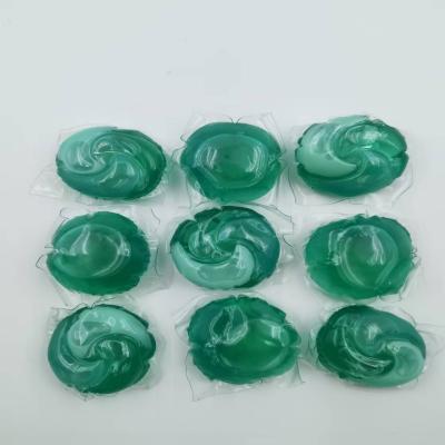 Cina 15g 4-1 Doppio strato Prodotti per la casa Capsule di detersivo per il bucato in vendita