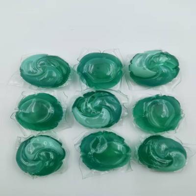 Cina 15g 4-1 Doppio strato Prodotti per la casa Capsule di detersivo per il bucato in vendita