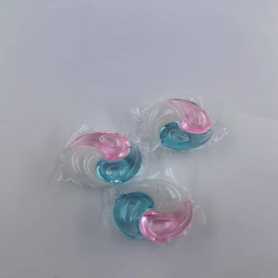 Cina Formula organica delicata Enzima Abbigliamento per bambini Tessuti colorati Lavatorio Capsule detergente in vendita