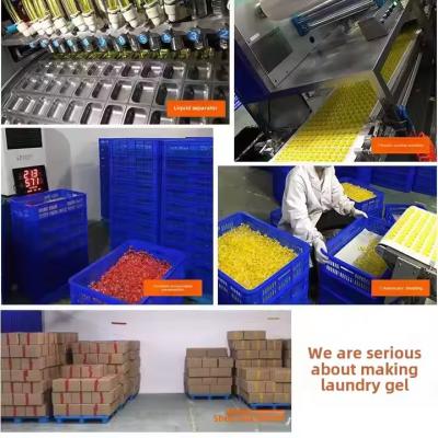 Cina 8 volte più concentrato, profumi di lunga durata, capsule di detersivi per bucato in vendita