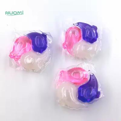 Cina 3 Delfini da camera Capsule di lavanderia Concentrate Capsule di detersivo con profumo in vendita