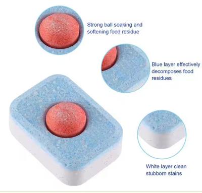 China Eco-Friendly Organic Dishwashing Tablets Dishwasher Tablets Plant-Based No Harsh Chemicals for sale