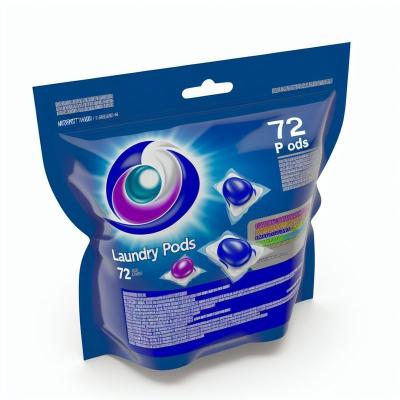 중국 72 셀 색상 안전 청소를 위한 편리한 세탁 패드 패키지 크기 판매용