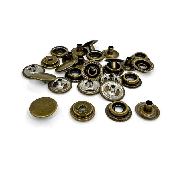 Quality 28L Metal Snap Button Eco-friendly Brass Metal Button Alloy Snap Button for sale