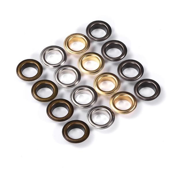 Quality Wholesale 2.5mm-40mm Inner Size Metal Eyelet Eco-friendly Round Brass Eyelet for sale