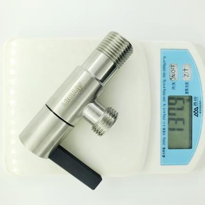 China 1/8 de válvula de ângulo de bronze da cozinha da válvula de ângulo SS304 do torneira SS201 para o dissipador à venda