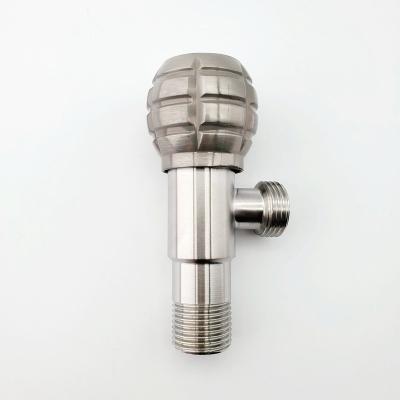 China Geborstelde Klep 1 van de het Bassintapkraan van de Manierwas de Middelgrote Temperatuur 185g van de Roestvrij staalhoek Te koop