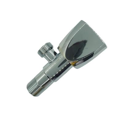China Sanitary Faucet Angle Valve Two Control OEM 191g Polishing Plating for sale