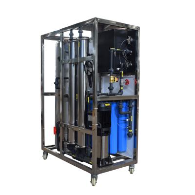 Cina 1000L/ Attrezzatura di trattamento delle acque del RO di acciaio inossidabile di H SUS304 per acqua in bottiglia in vendita