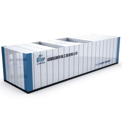 Cina sistema integrato automatico dell'attrezzatura di trattamento delle acque reflue di 80m3/D MBR per l'hotel in vendita