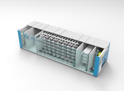 Cina Attrezzatura automatizzata 130m3/D di trattamento delle acque reflue del pacchetto MBR per lo stadio in vendita
