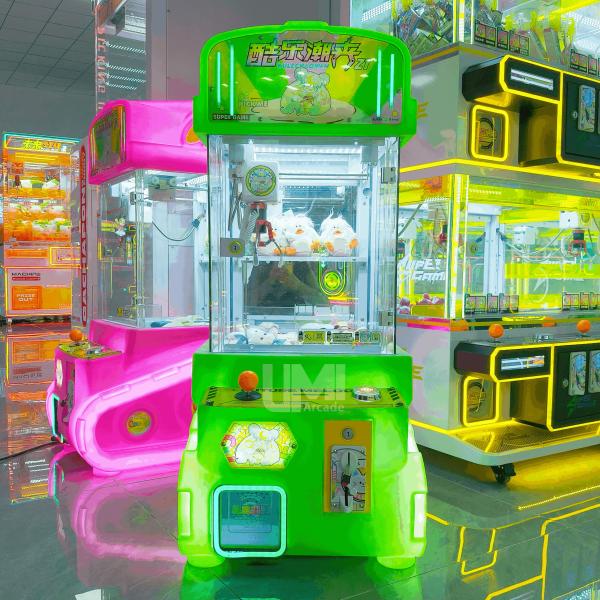 Quality NEW Mini Claw Machine Kids Table Top Claw Machine Vending Small Plush Toy Claw for sale