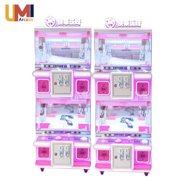 Quality Wholesale Coin Operated Mini Claw Machine Small Plush Toy Vending Machine Arcade for sale