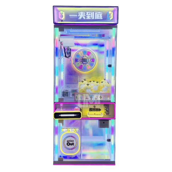Quality New Design Coin-Operated Claw Machine Prize Wheel Arcade Games Plush Toys Labubu Blind Box Gift Shop Claw Game Vending Machine for sale