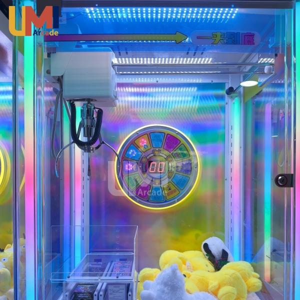 Quality New Design Coin-Operated Claw Machine Prize Wheel Arcade Games Plush Toys Labubu for sale