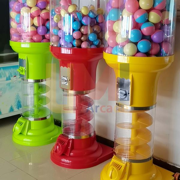 Quality Factory Price Gachapon Capsule Toy Machine Kids Coin Operated Gashapon Ball for sale