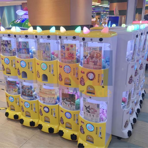 Quality Interesting Cartoon Capsule Toy Vending Dispenser Coin Operated Coin-Operated for sale
