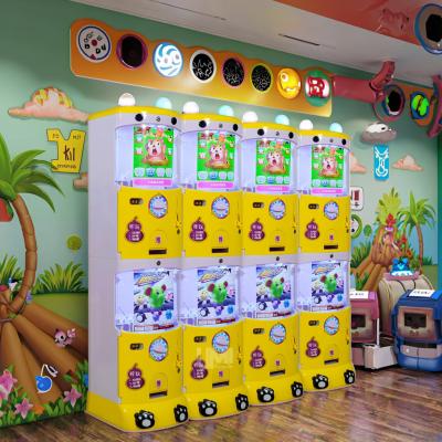 China Cartoon Style Double-Layer Capsule Toys Machine 1-Year Warranty Gashapon Vending for Kids Aged 6+ Coin-Operated for Game Centers for sale
