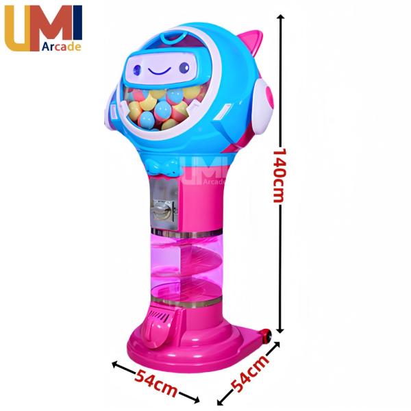 Quality High Quality Big Vending Machine Coin-Operated 50-100mm Capsule Toys Gachapon for sale