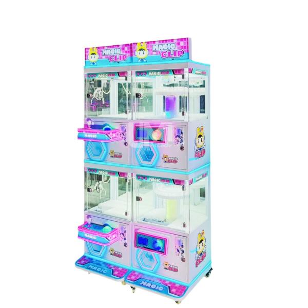 Quality Customizable 2 Layer Small Gift Machine MINI Claw Clip Prize Vending Machine for sale
