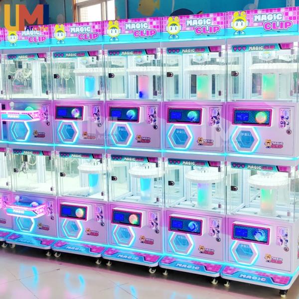 Quality Customizable 2 Layer Small Gift Machine MINI Claw Clip Prize Vending Machine for sale