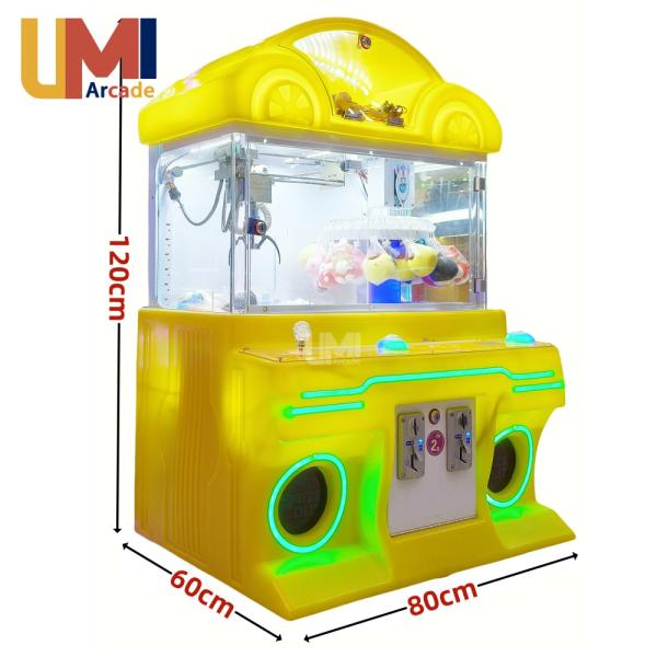 Quality Coin-operated 2 Player Vending Machines Mini Prize Toys Gaming Clip and Claw for sale