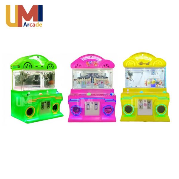 Quality Coin-operated 2 Player Vending Machines Mini Prize Toys Gaming Clip and Claw for sale