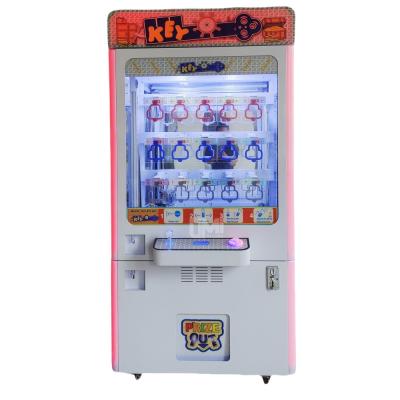 China 15 Grids Push Keyhole Prize game machine Gift Toys Vending Arcade Key Master Machine for sale for sale